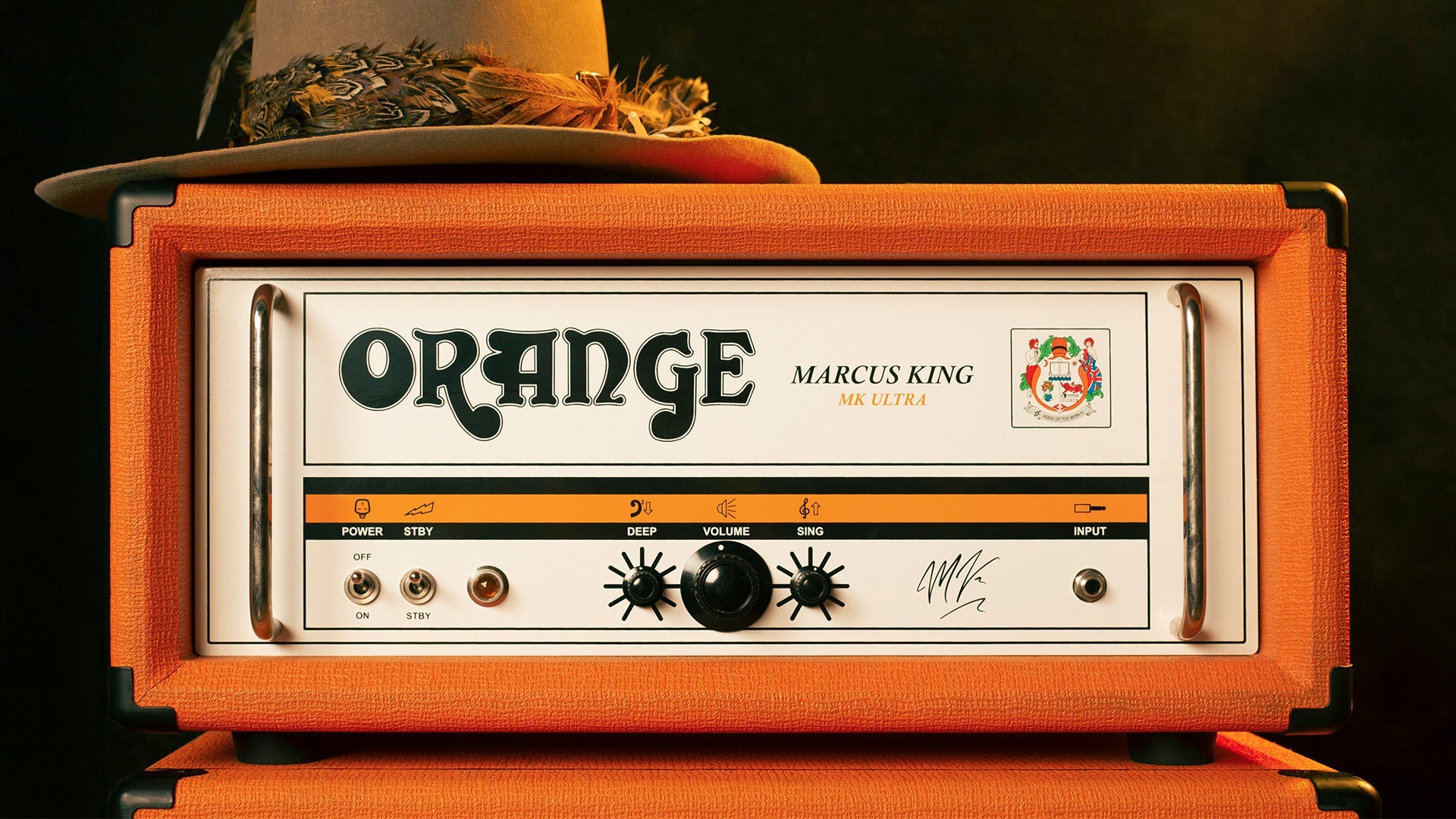 orange amp wallpaper