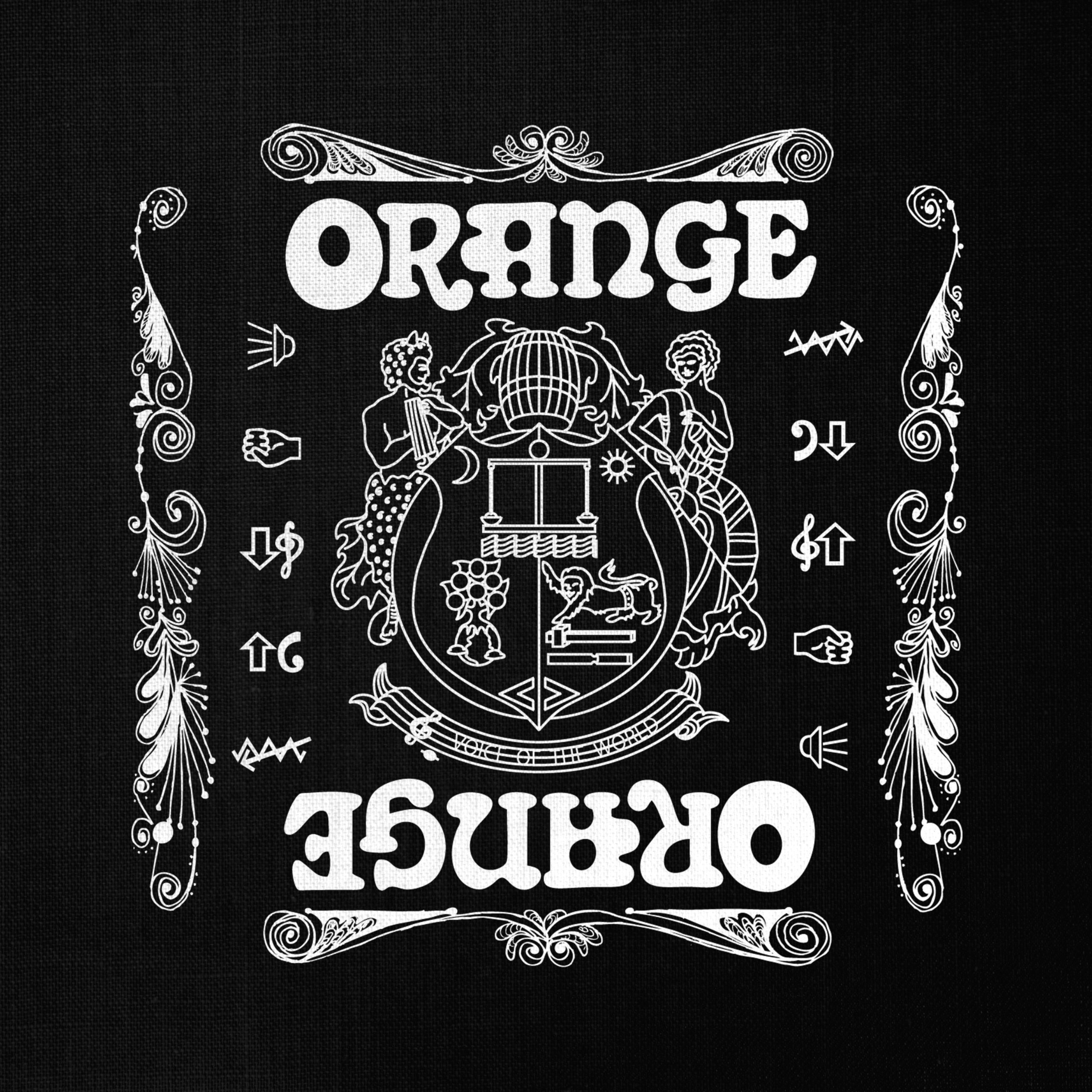 Orange Bandana | bold print with iconic Orange logo design – Orange ...