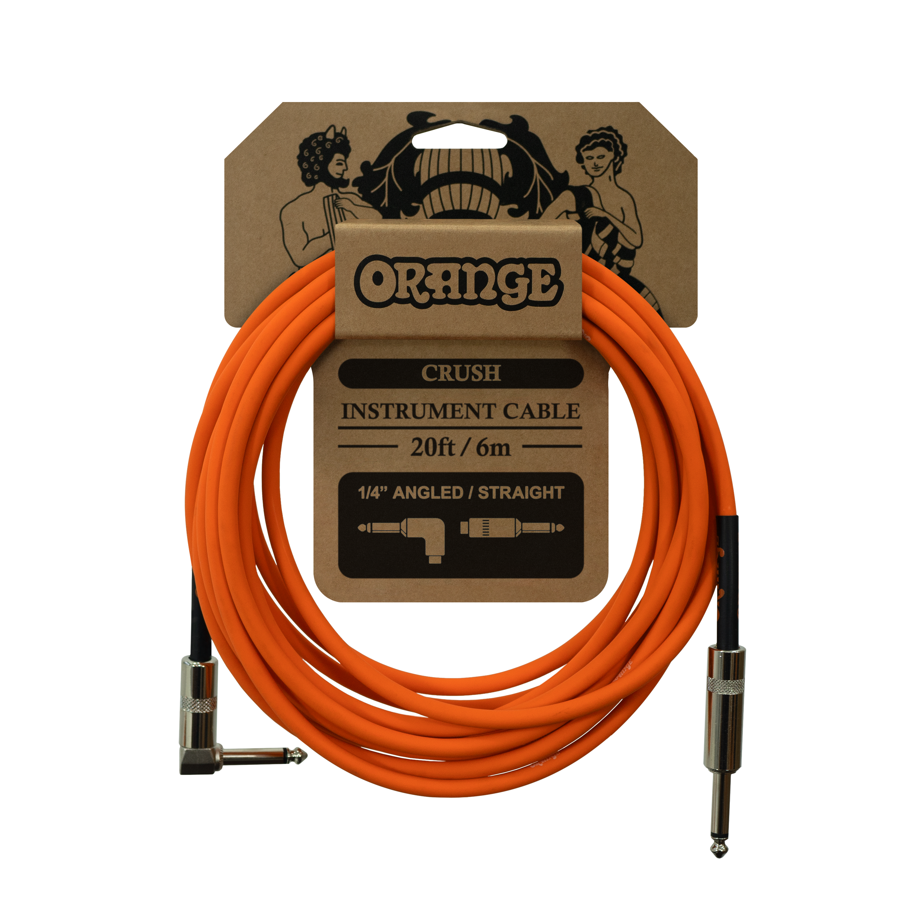 20ft Instrument Angled Cable – Orange Music Electronic Co Ltd