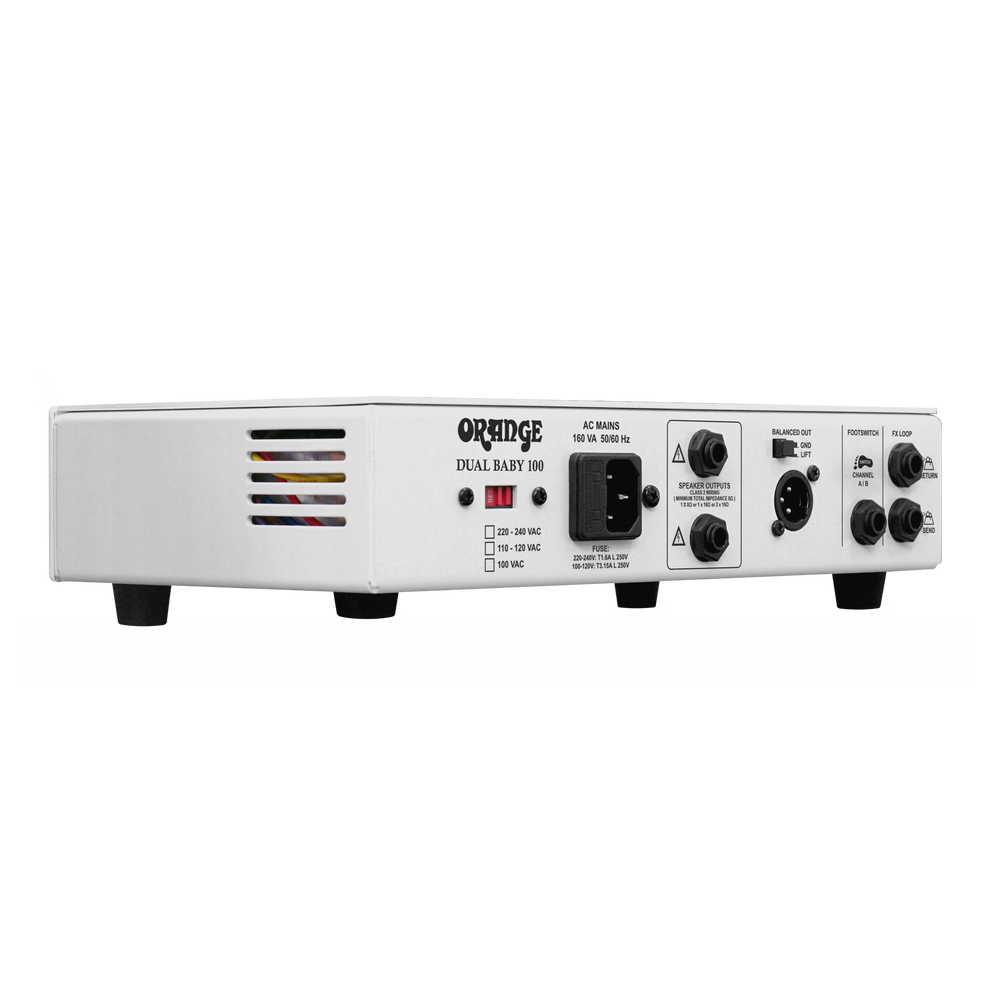 Orange Dual Baby 100 | Twin Channel 100W Rack Amp – Orange Music ...