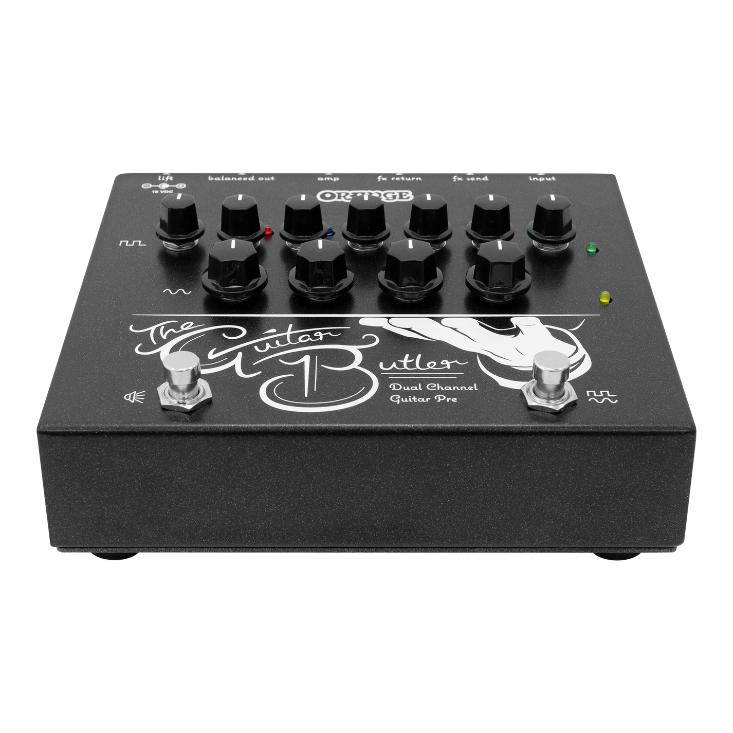 Orange Guitar Butler | Dual-Channel Guitar Preamp Pedal – Orange Music ...