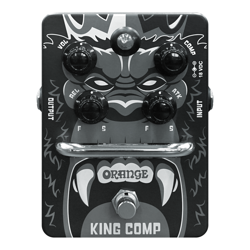 King Comp Compressor Pedal | Orange Amps – Orange Music Electronic Co Ltd
