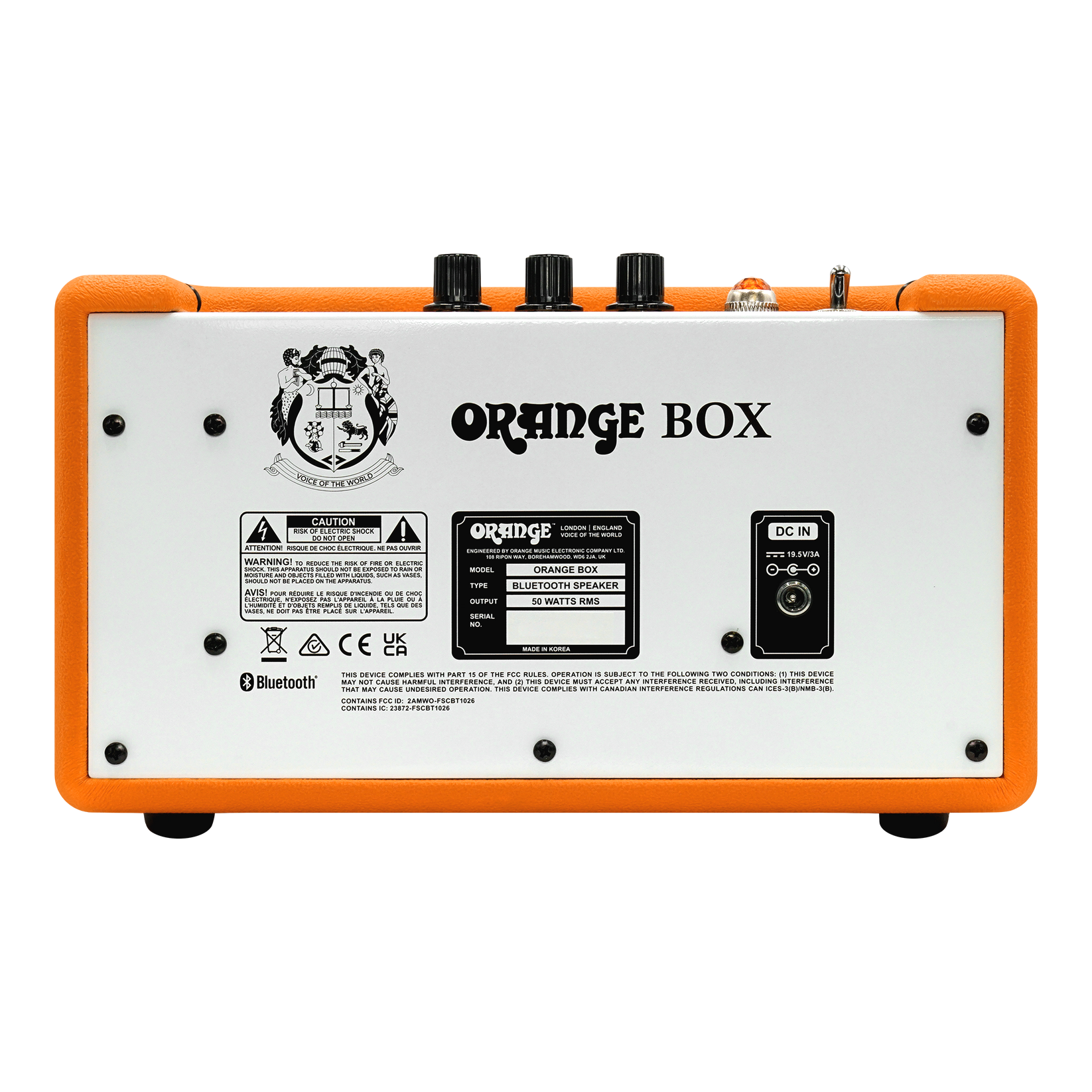 Orange Box | premium Bluetooth speaker with classic Orange styling ...