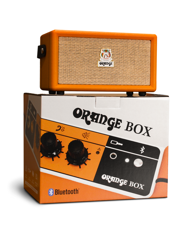 Orange Box | premium Bluetooth speaker with classic Orange styling ...