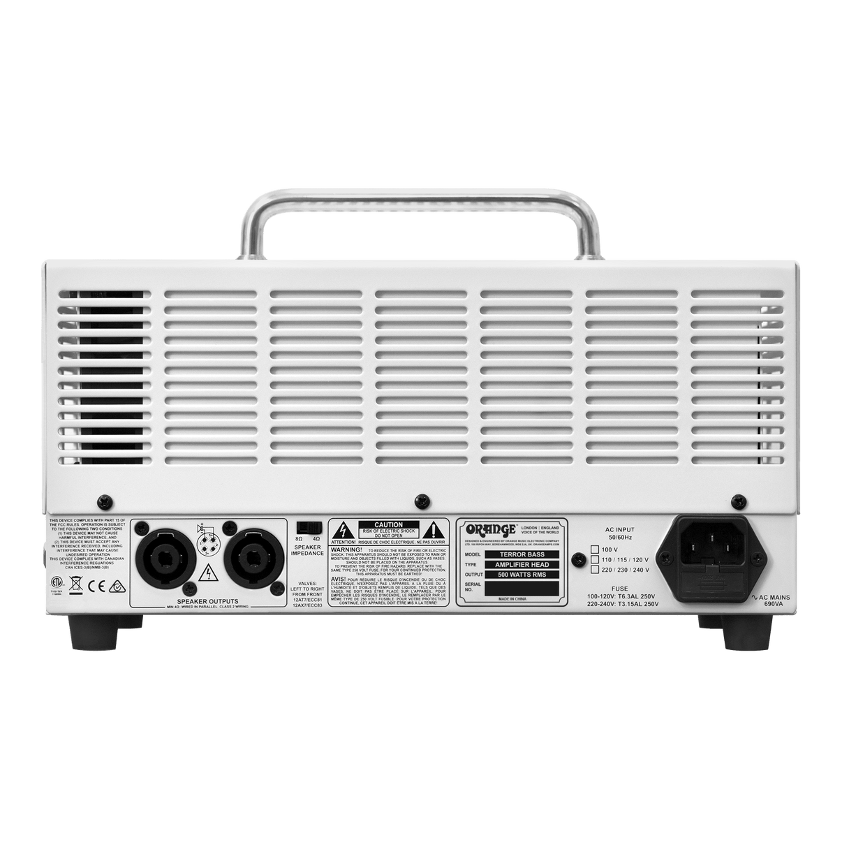 Terror Bass 500 Watt Amp Head | Orange Amps – Orange Music Electronic ...