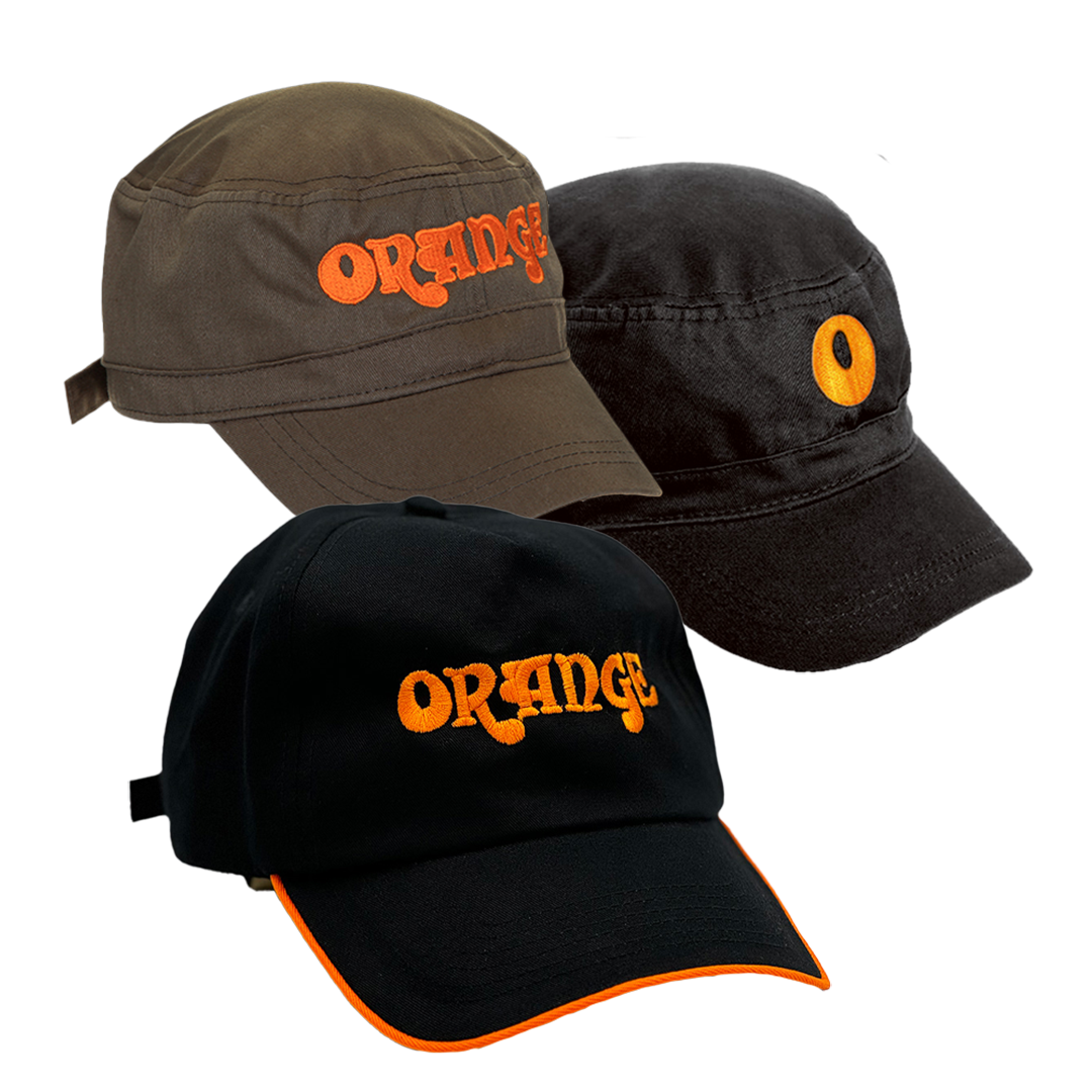 Orange cap | classic headwear with embroidered Orange logo – Orange ...